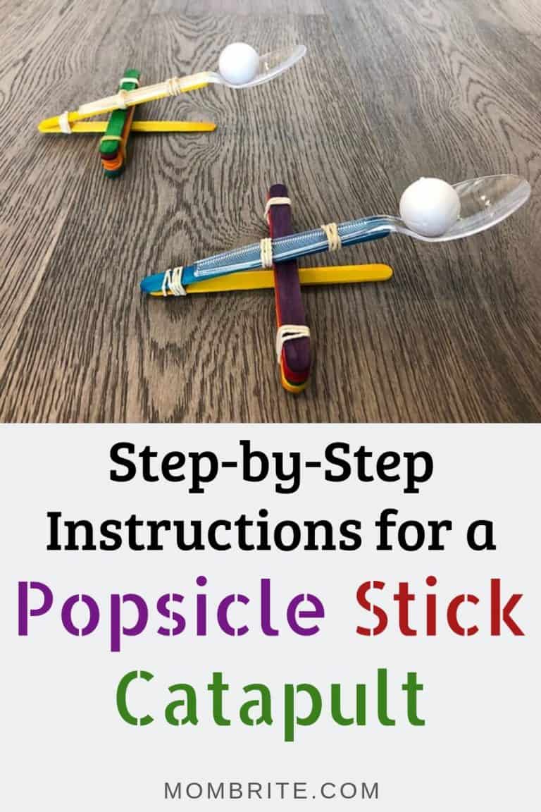 How to Make a Simple Popsicle Stick Catapult (3 Catapult Designs ...