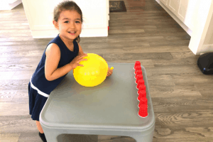 Fun Indoor Games with Plastic Cups and Balloons | Mombrite