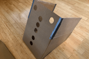 How to Make a Fun Skee Ball Game from Cardboard | Mombrite