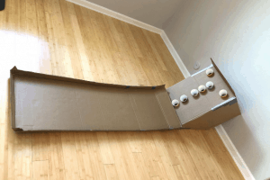 How to Make a Fun Skee Ball Game from Cardboard | Mombrite