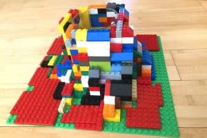 How to Make a LEGO Volcano that Erupts! | Mombrite