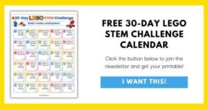 Free Printable 30-Day LEGO STEM Challenge Calendar for Kids - Mombrite