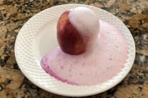 Simple Erupting Apple Volcano Experiment - Mombrite