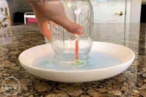 Burning Candle Rising Water Experiment | Mombrite