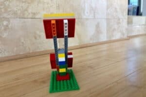 How to Build a LEGO Balance Scale | Mombrite