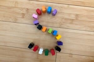 LEGO Domino Chain Reaction: STEM Challenge for Kids - Mombrite