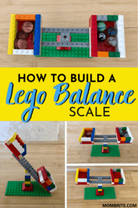 How to Build a LEGO Balance Scale - Mombrite