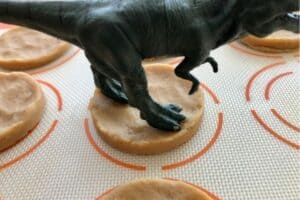 Dinosaur Footprint Cookies | Mombrite