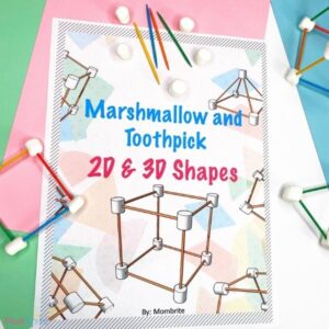 Build Geometric Shapes with Marshmallows and Toothpicks | Mombrite