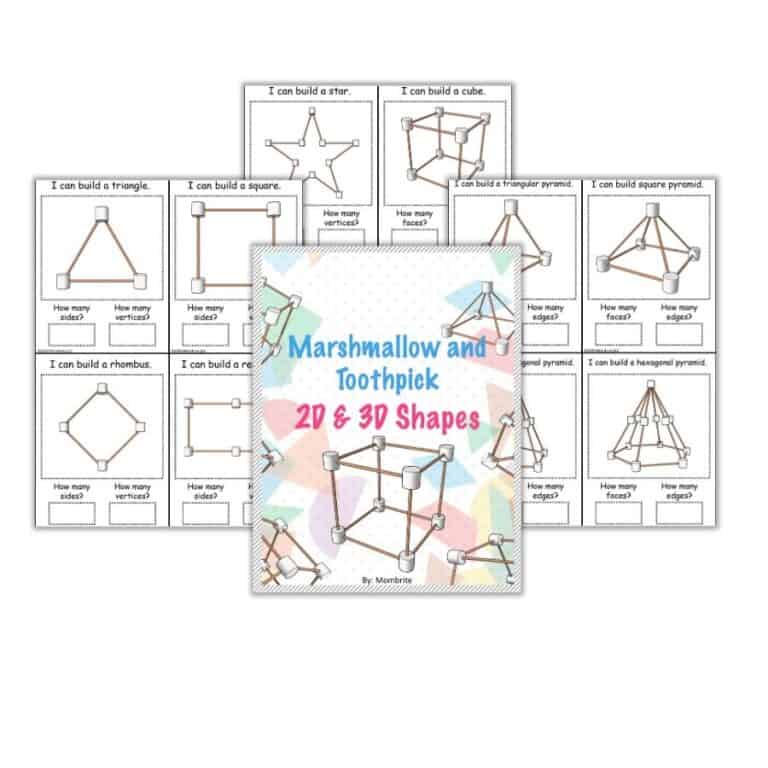 Build Geometric Shapes with Marshmallows and Toothpicks – All American ...