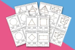 Build Geometric Shapes with Marshmallows and Toothpicks | Mombrite