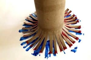 Easy Toilet Paper Roll Firework Craft | Mombrite