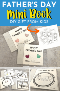 Free Father’s Day Mini Book Printable | Mombrite