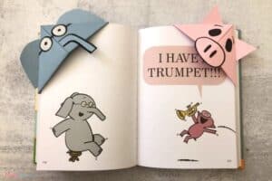 Elephant & Piggie Corner Bookmarks | Mombrite