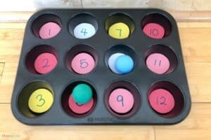 Muffin Tin Literacy and Math Activities | Mombrite