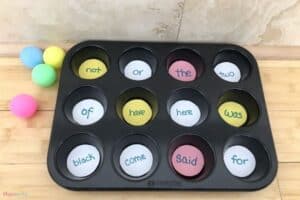 Muffin Tin Literacy and Math Activities - Mombrite