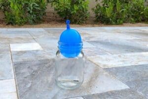 Balloon in a Jar Air Pressure Experiment | Mombrite