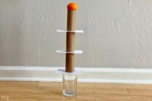 Easy Inertia Experiment for Kids | Mombrite