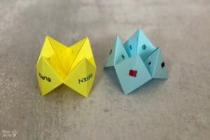 How to Make a Paper Fortune Teller (Step-by-Step) | Mombrite