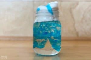 Rain Cloud in a Jar - Weather Science Experiment | Mombrite