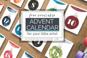 20+ Free Printable Advent Calendars for Christmas Countdown Fun | Mombrite
