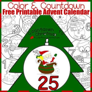 20+ Free Printable Advent Calendars for Christmas Countdown Fun | Mombrite