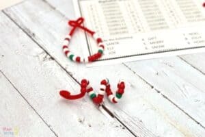 Binary Code Alphabet Christmas Ornaments for Kids | Mombrite