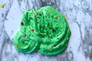Christmas Tree Slime Recipe for Kids | Mombrite