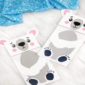 17 Adorable Winter Polar Bear Crafts for Kids | Mombrite