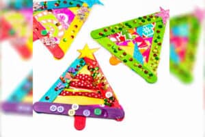 20+ Fun Christmas Popsicle Stick Crafts for Kids | Mombrite