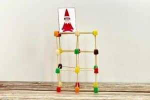 Build the Tallest Shelf for the Elf STEM Challenge | Mombrite