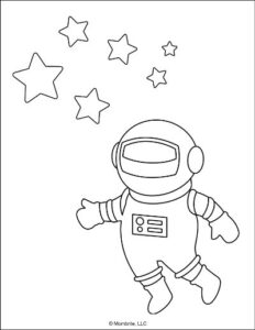 Free Printable Outer Space Coloring Pages for Kids | Mombrite