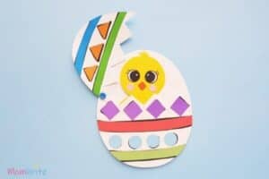 Cute Hatching Chick Craft [Free Printable Template] | Mombrite