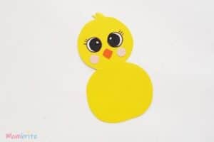 Cute Hatching Chick Craft [Free Printable Template] | Mombrite