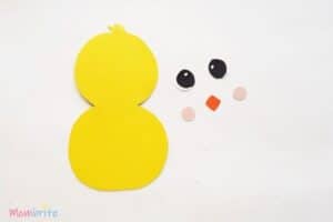 Cute Hatching Chick Craft [Free Printable Template] | Mombrite