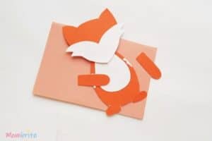 Easy Paper Fox Craft for Kids [Free Printable Template] | Mombrite