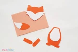 Easy Paper Fox Craft for Kids [Free Printable Template] | Mombrite