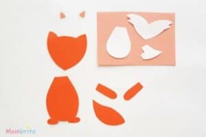 Easy Paper Fox Craft for Kids [Free Printable Template] | Mombrite