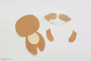 Easy Adorable Paper Sloth Craft [Free Template] - Mombrite