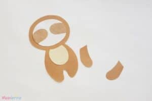 Easy Adorable Paper Sloth Craft [Free Template] | Mombrite
