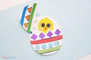 Cute Hatching Chick Craft [Free Printable Template] | Mombrite