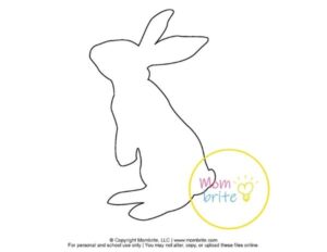 Free Printable Bunny Rabbit Templates | Mombrite