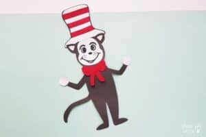 Dr. Seuss Cat in the Hat Craft [Free Template] | Mombrite