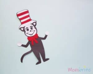 Dr. Seuss Cat in the Hat Craft [Free Template] | Mombrite