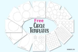 Free Printable Circle Templates and Outlines (Small to Extra Large ...