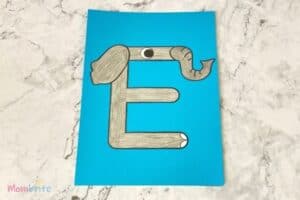 Letter E Crafts and Activities for Preschool and Kindergarten | Mombrite