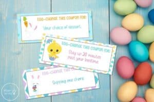 Free Printable Easter Coupons for Kids | Mombrite