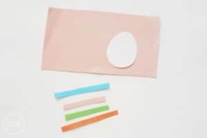 Easter Bunny Egg Holder Craft [Free Template] - Mombrite