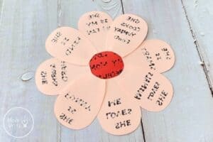 Easy Mother's Day Flower Craft [Free Template] - Mombrite