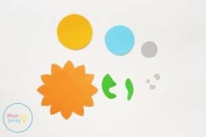 Sun, Earth, and Moon Paper Craft for Kids [Free Template] | Mombrite